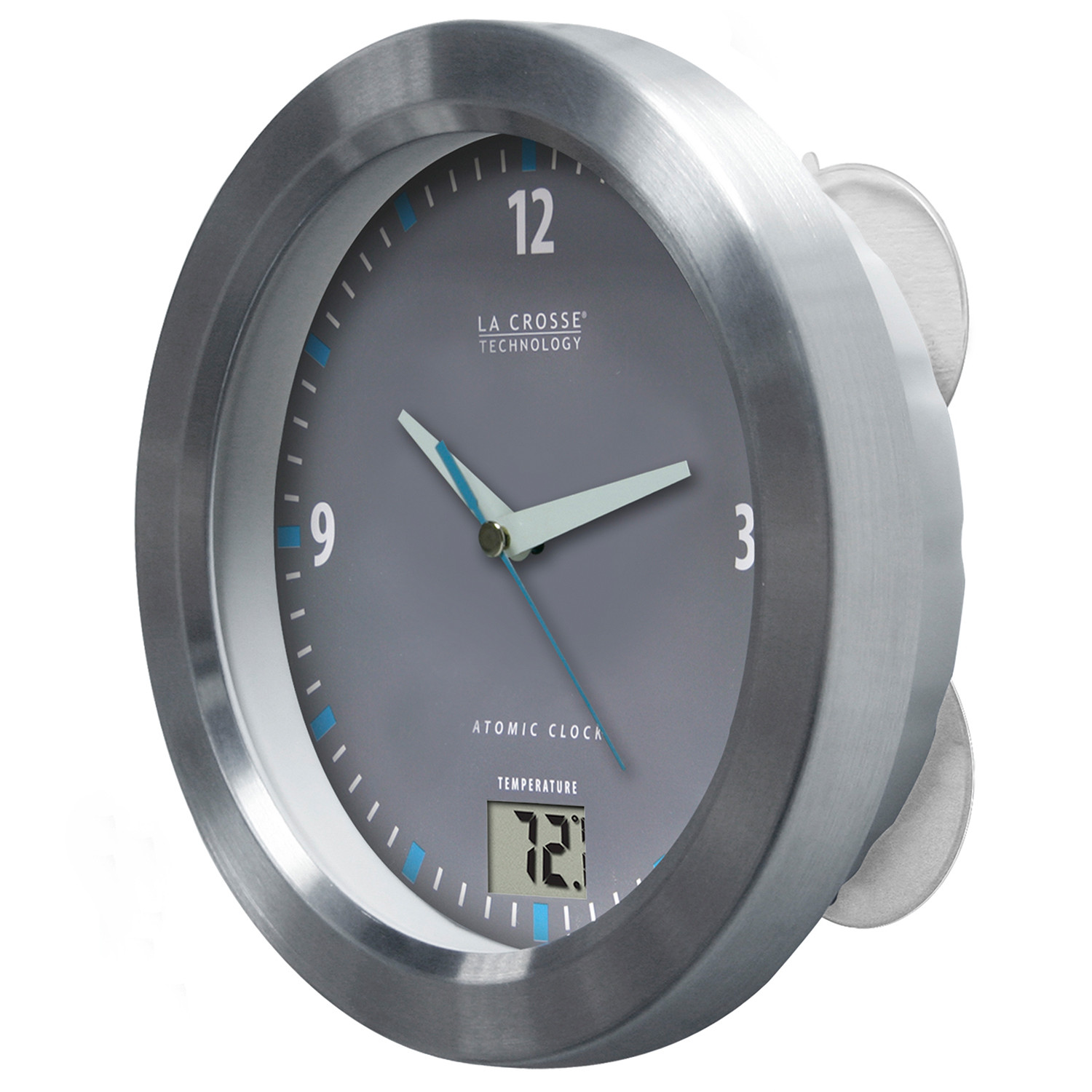 7.5" La Crosse Technology Water Resistant Atomic Clock - Atomic Clocks ...